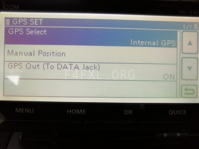 Howto: Setting up and using D-PRS on Icom ID-5100 | F4FXL